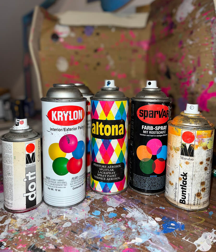 Nasty - Spray Can Diaries (Geneva) - Kolly Gallery